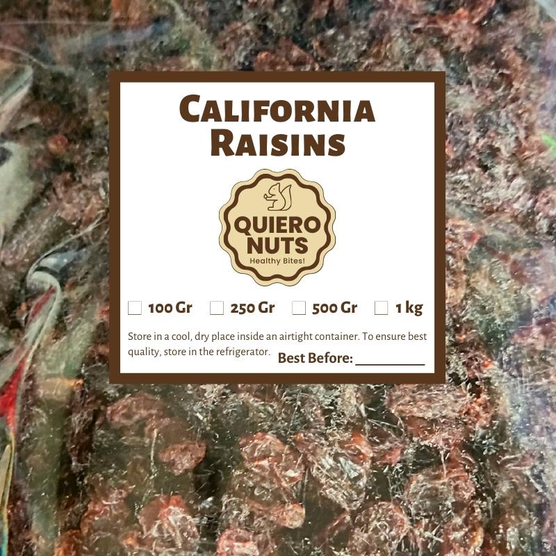 California Natural Raisins (USA) 100g, 250g, 500g, 1kg | Shopee Philippines