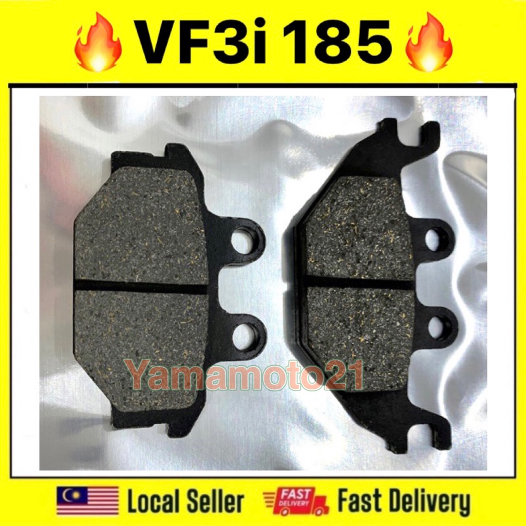 SYM 185 VF3I 100% A-CLASS Brake Pad REAR BELAKANG BREAK BREK PADS SET ...