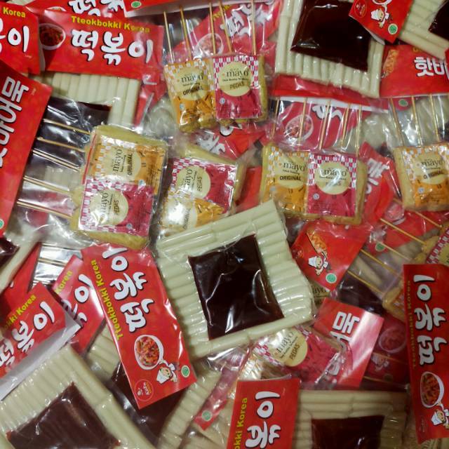 Teokboki / Teoboki / Toppoki / Topoki / Tteokbokki Korea Halal, Instant ...