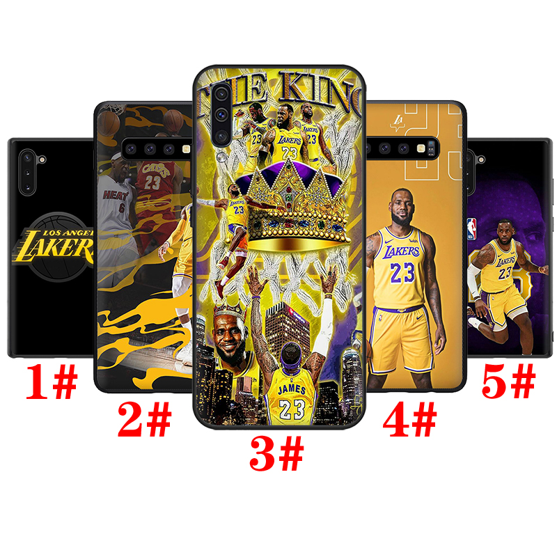 YD114 Lebron James 23 Lj Lakers Soft Silicone Phone Case Samsung A10 ...