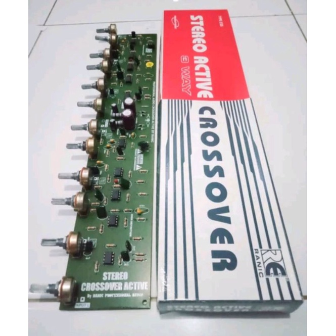 Kit 3 way Professional Audio active crossover by Stereo Ranic | Shopee ...