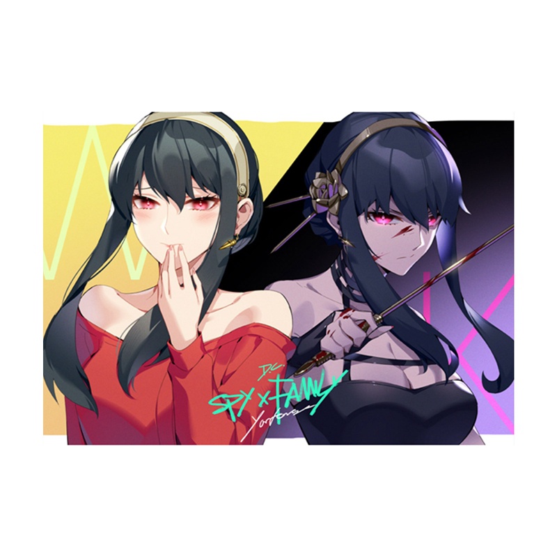 FASUSE Spy X Family Loid Forger Yor Briar Anya Forger Bond HD Print ...