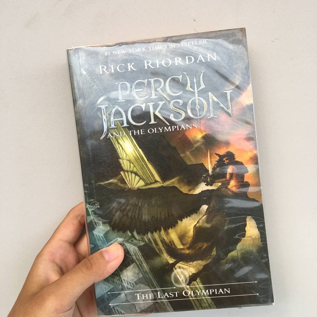 Percy Jackson and The Olympians 5 The Last Olympian [PRELOVED] | Shopee ...