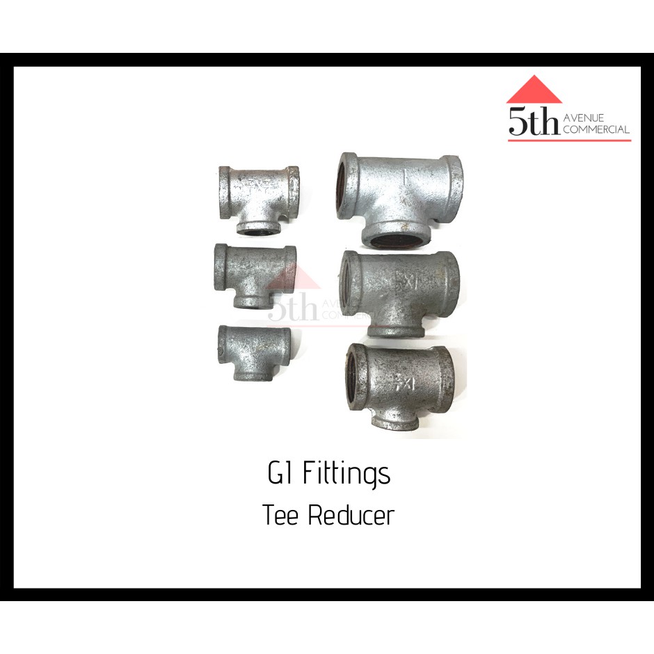 GI Tee Reducer / Galvanized Iron Tee Reducer | Shopee Philippines