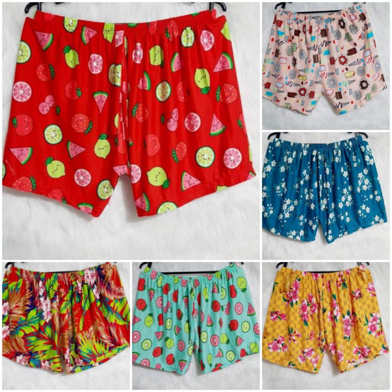 Plus-Size Short Pambahay Fit upto 2xl |3xl | pangbalyena | Shopee ...