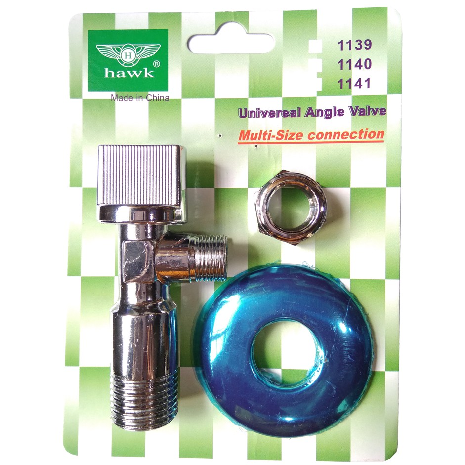 Hawk Universal Angle Valve with bushing (fits all sizes) | Shopee ...