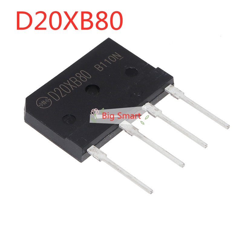2pc 5pcs D20XB80 bridge stack 800V 20A induction cooker rectifier ...