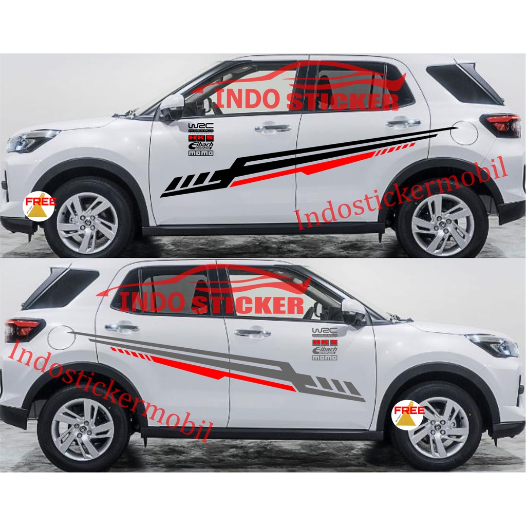 Toyota RAIZE CAR STICKER TOYOTA RAIZE DAIHATSU ROCKY CAR LIST STICKER ...