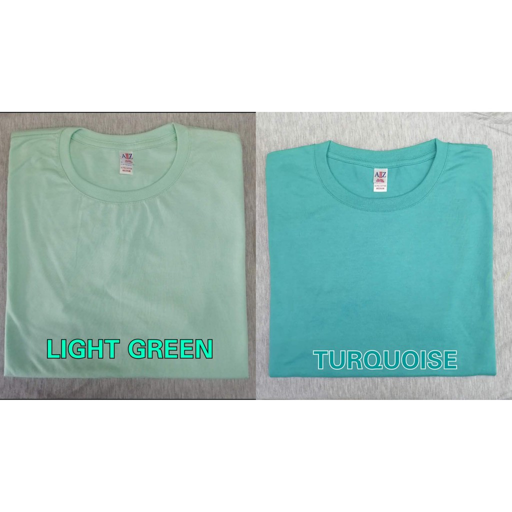 AIIZ ULTRA COTTON PLAIN TSHIRT ROUNDNECK FOR ADULT (UNISEX) (COLORED ...