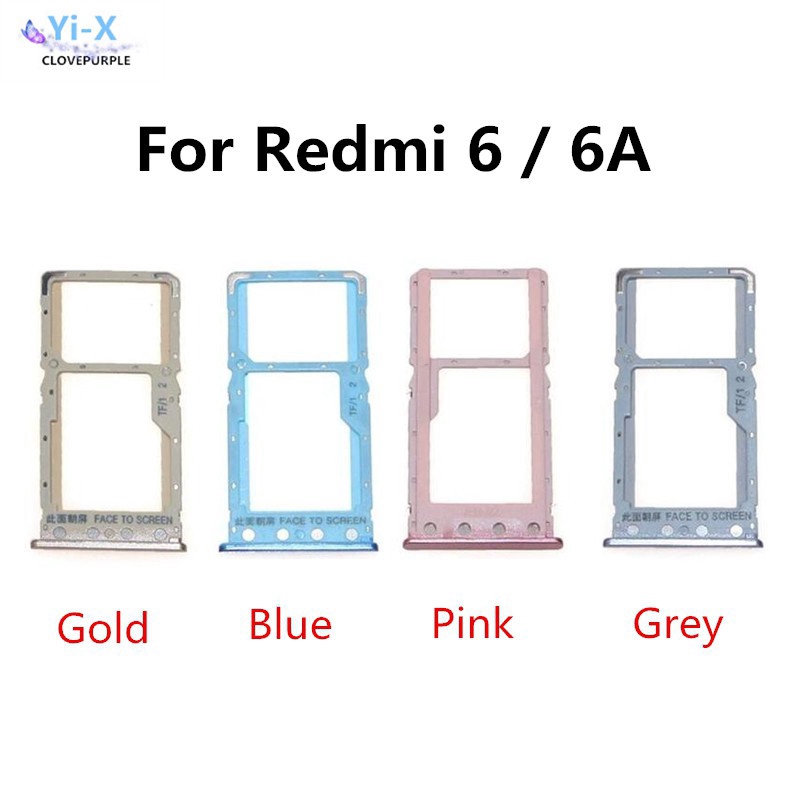 SIM Card Tray Holder Micro SD Card Slot Holder Adapter for Xiaomi Redmi ...