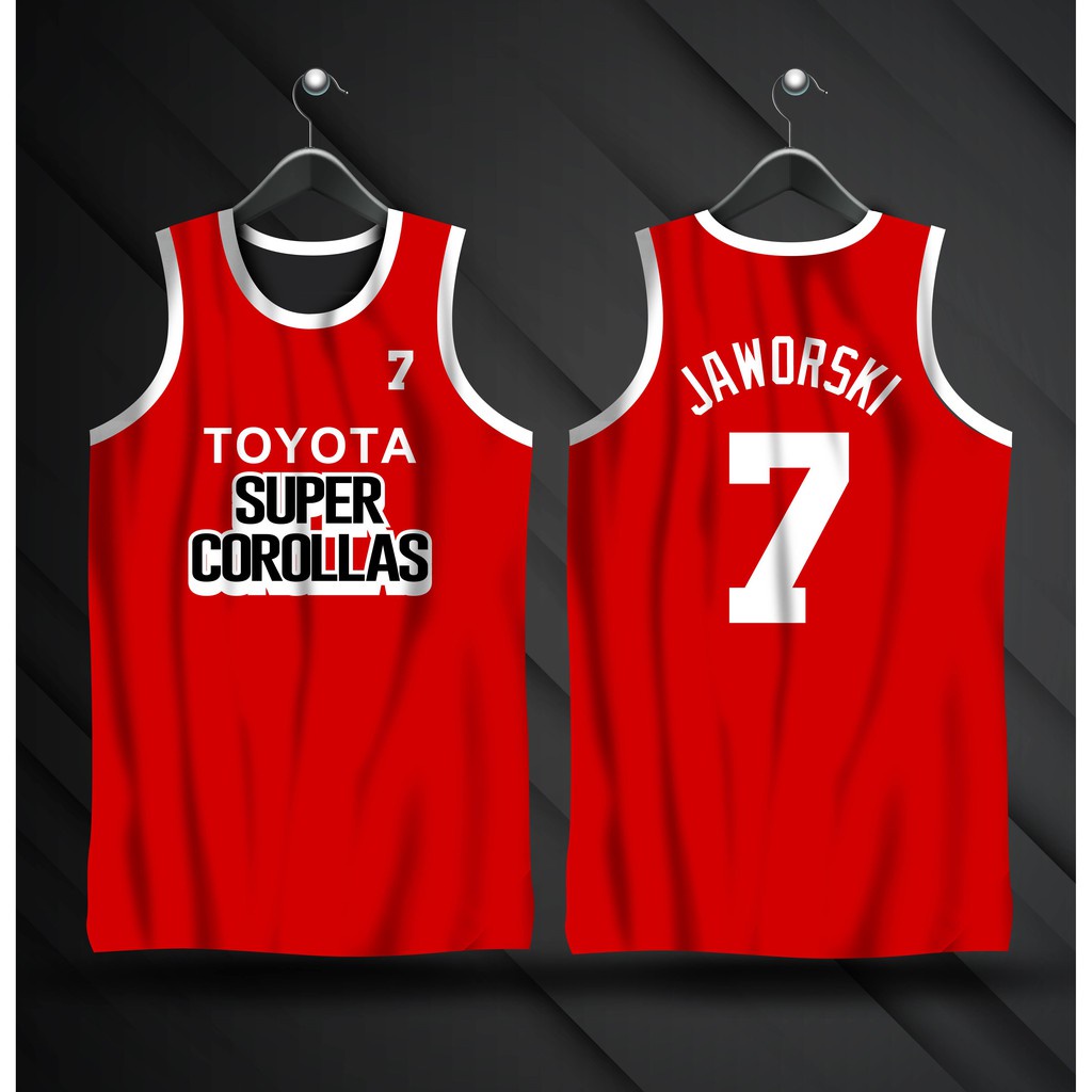 PBA RETRO JERSEY | TOYOTA SUPER COROLLAS#7 JERSEY | FULL SUBLIMATION ...