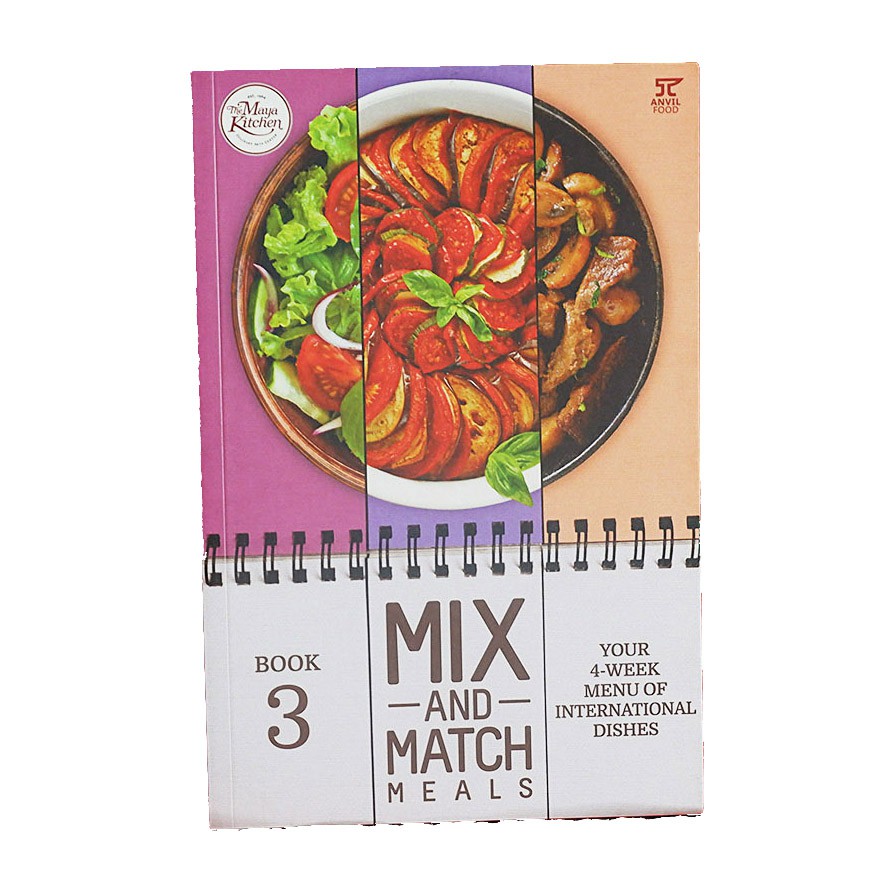 MIX AND MATCH 3: MENU OF INTERNATIONAL DISHES by Maya kitchen (COOKBOOK ...