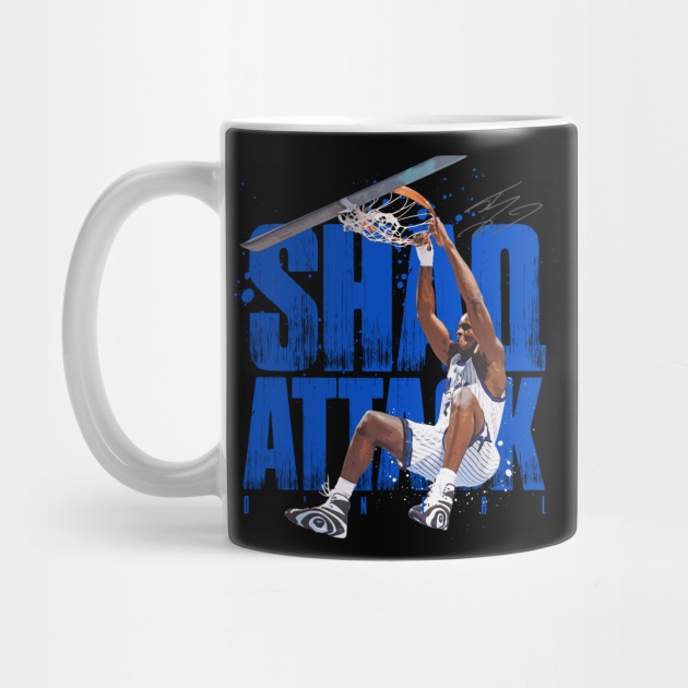 Mug Shaq Attack Shaquille Oneal Orlando Magic | Shopee Philippines