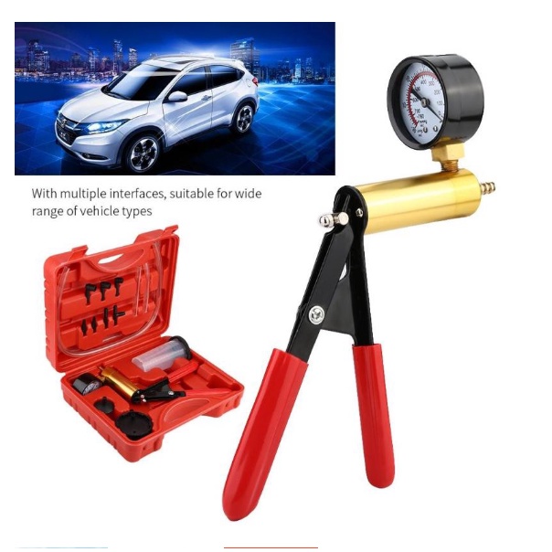 Automotive Motorcycles Petrol Engine Compression Test Gauge Tester Kit ...