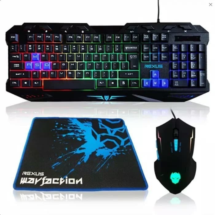 Rexus Warfaction VR1 Combo Mouse Gaming Keyboard | Shopee Philippines