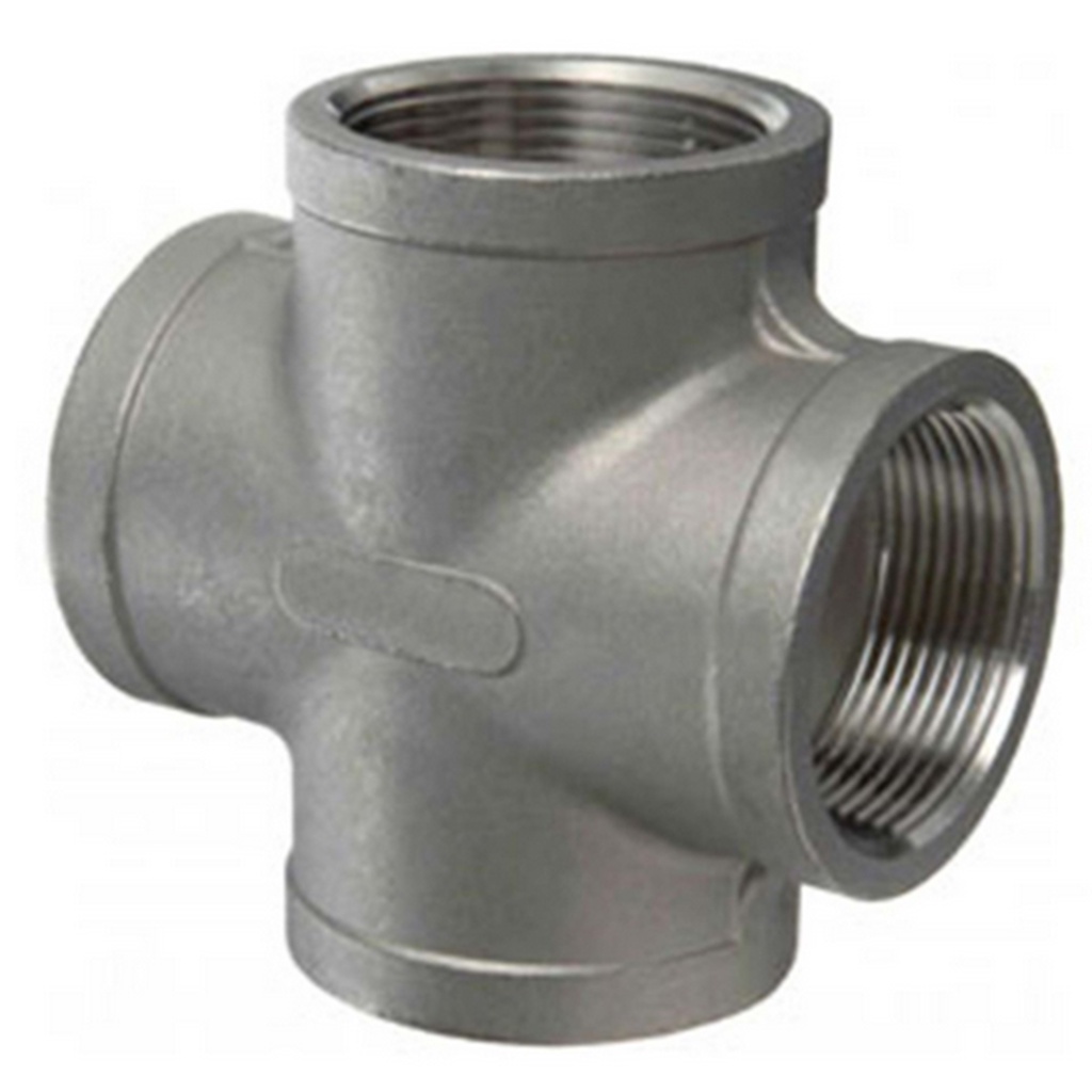 SS CROSS TEE 3/4" SCH40 STAINLESS STEEL =================== STAINLESS ...