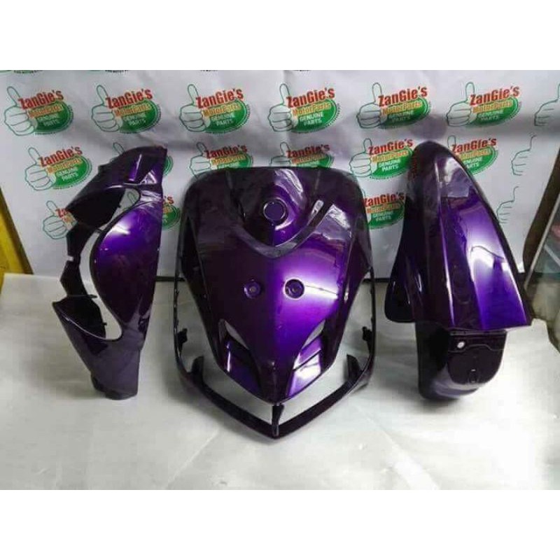 MIO SPORTY / SOULTY 3PCS FRONT SET DARK VIOLET (ORIGINAL) | Shopee ...