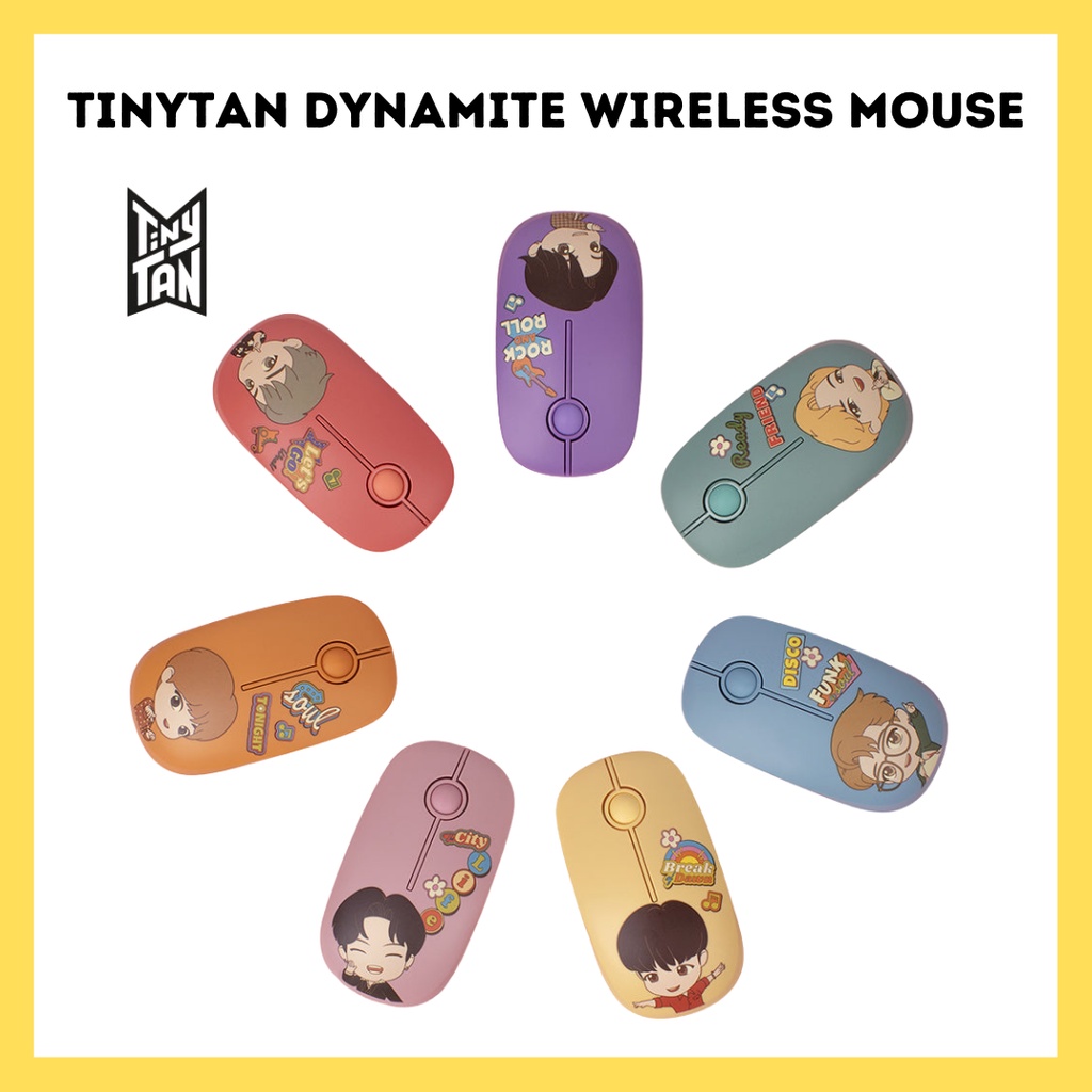OFFICIAL BTS TINYTAN DYNAMITE WIRELESS MOUSE | Shopee Philippines