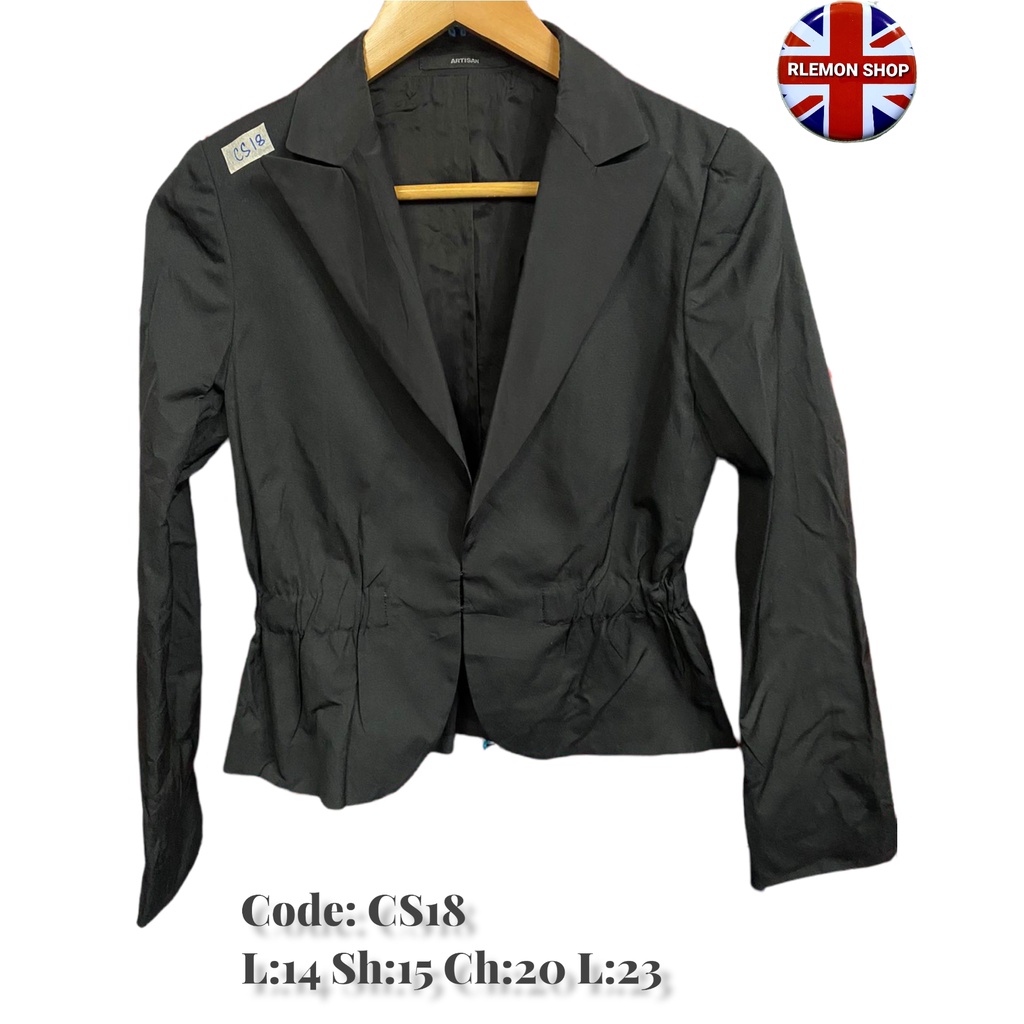Crop Formal Suit Business Coat, Women's | Shopee Philippines