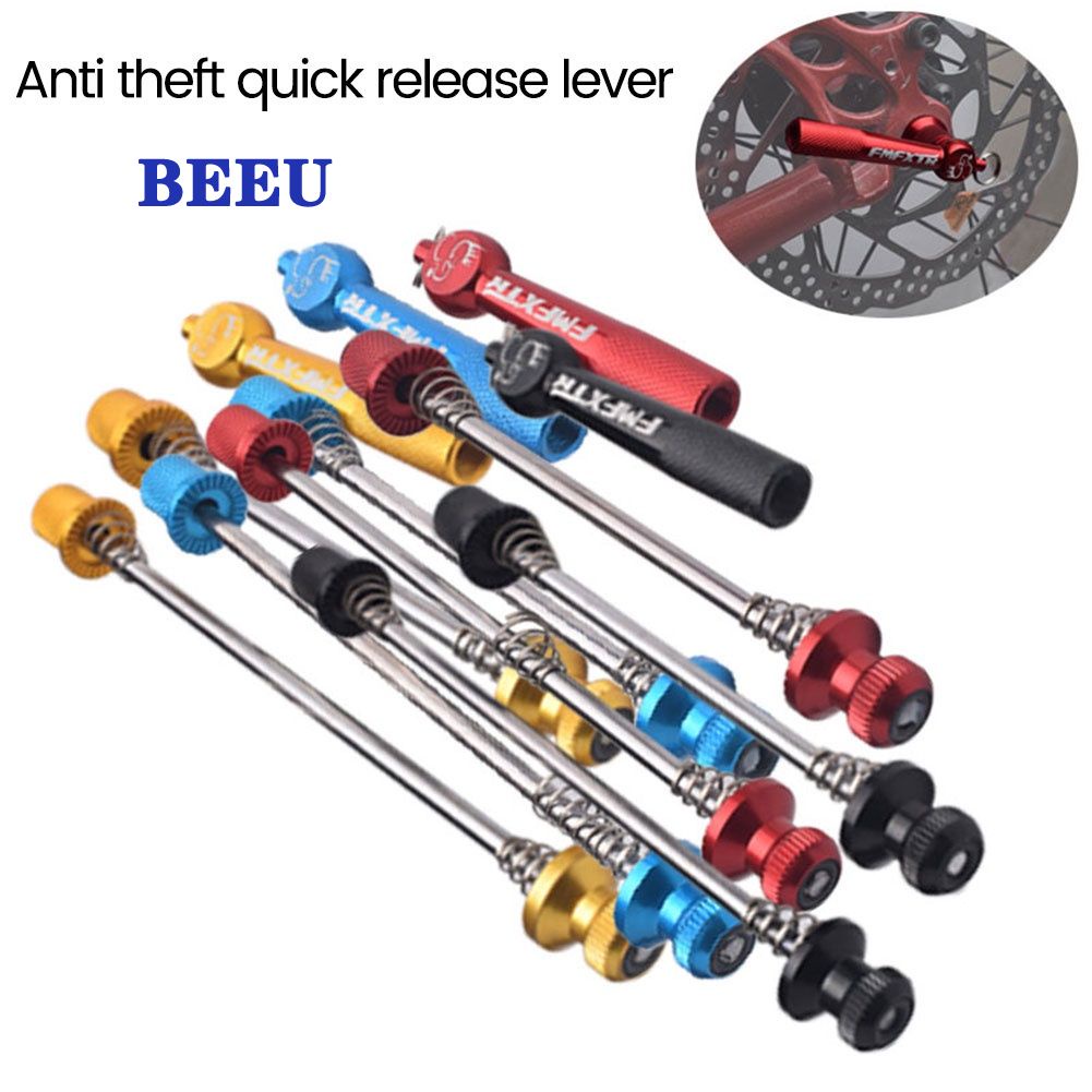 Mountain bike hub quick release bars anti-theft road bike front and ...