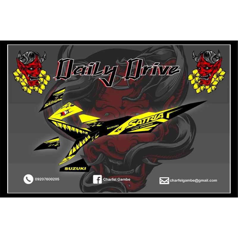 Raider 150 reborn decals ( SHARK) | Shopee Philippines
