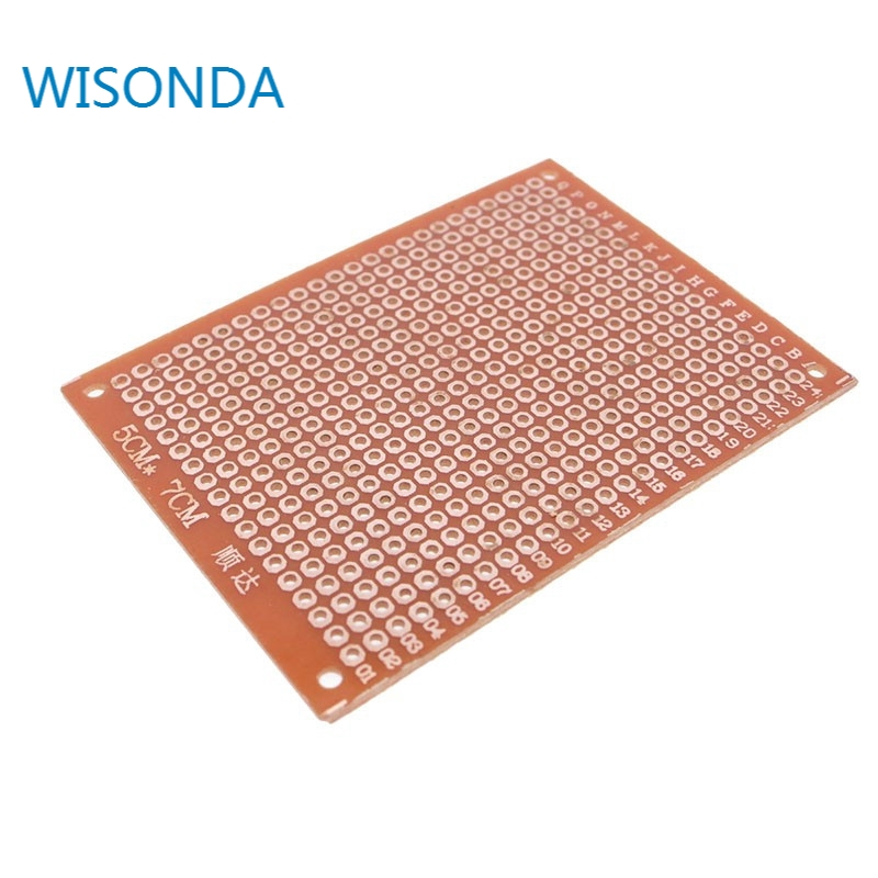 5*7 PCB 5x7 PCB 5cm 7cm DIY Prototype Paper PCB Universal... | Shopee ...