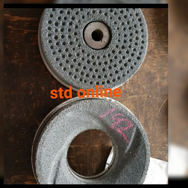 MESIN 6 inch tempeh tofu stone complete plate 1 set grinder stone Pmj ...