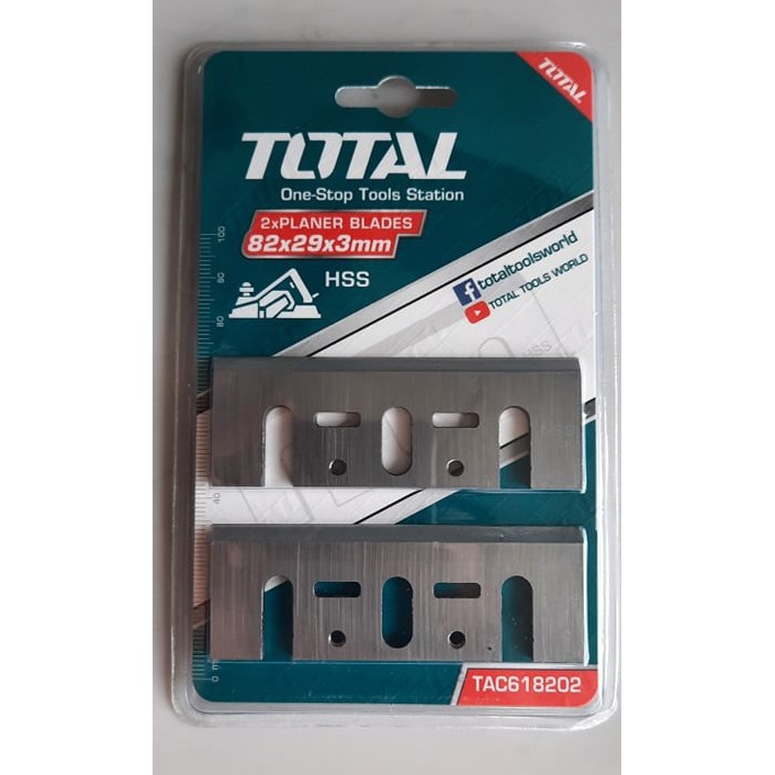 (TAC618202) HSS Total Planer Blade 82x29x3mm(3 1/4") | Shopee Philippines