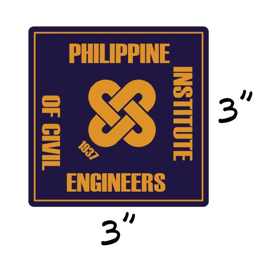 PHILIPPINE INSTITUTE OF CIVIL ENGINEERS - PICE NATIONAL LOGO STICKER ...