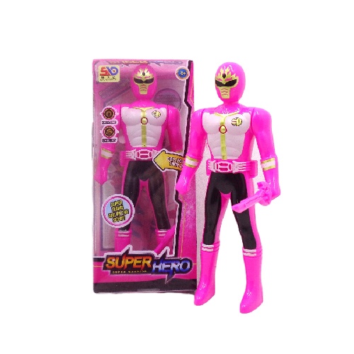 Figur Ranger Children's Toy - Super Hero Ranger Pink - Super Ranger ...