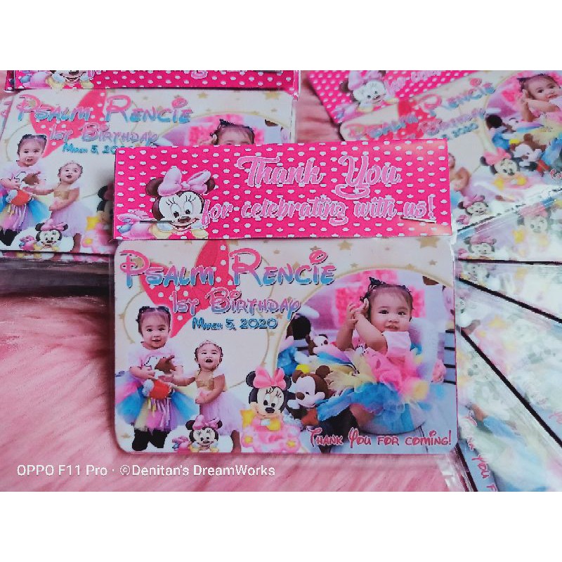 REF MAGNETS (Customized) atm size | Shopee Philippines