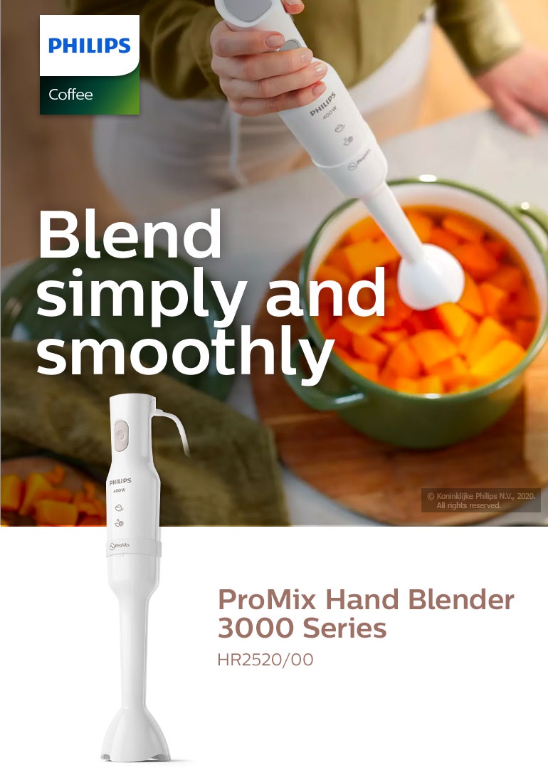 Philips Hand Blender HR2520/00 | Shopee Philippines