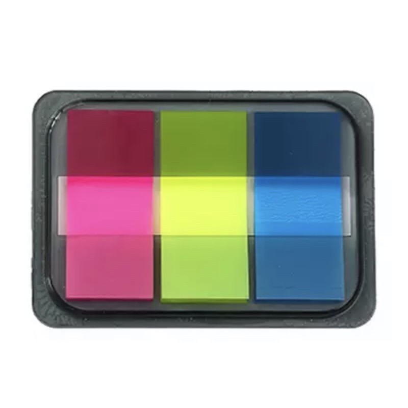 Flourescent Rainbow Index Sticky Notes | Shopee Philippines