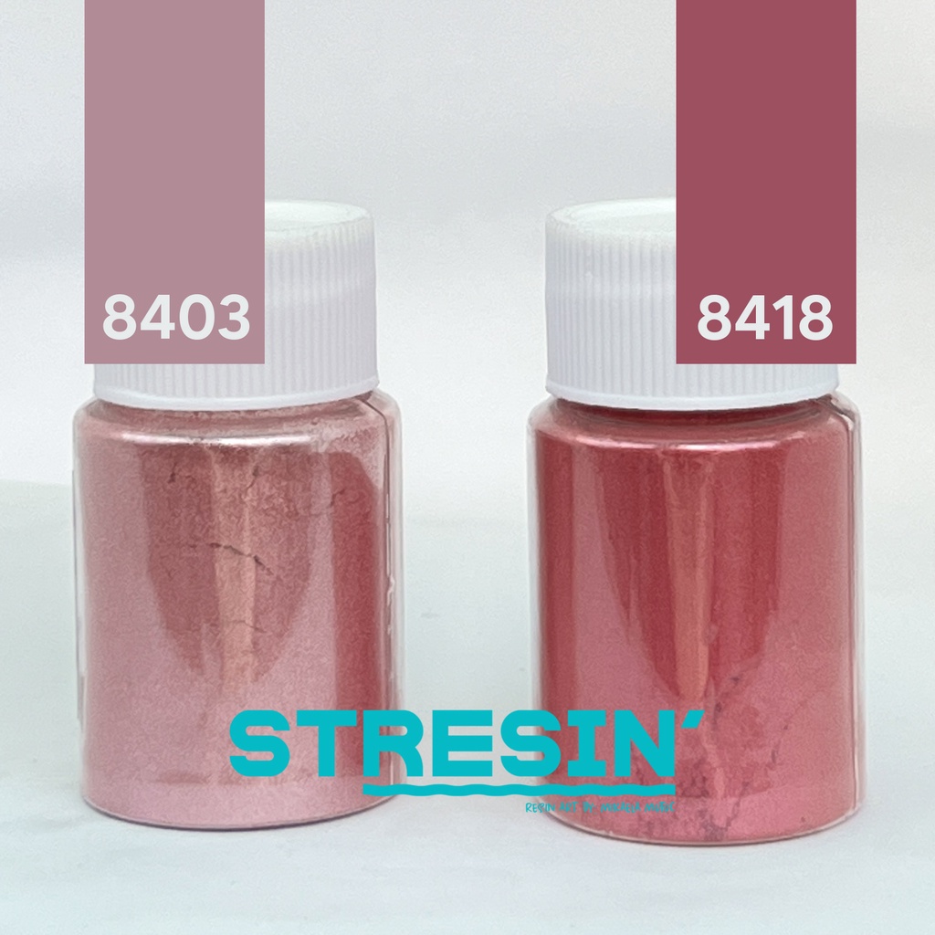*NEW* 10g MICA POWDER FOR EPOXY RESIN (Pink, Gold, Red, Sage, Maroon ...