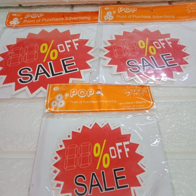 Price tag &billboard (10pcs per pack) | Shopee Philippines