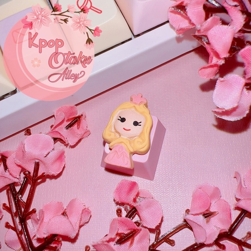 Disney Princess Collection Artisan Keycaps | Kpop Otaku Alley Keycaps ...