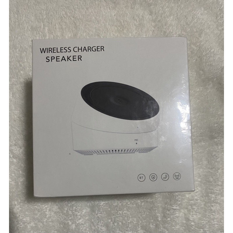 MINISO Wireless Charger Speaker (White) | Shopee Philippines