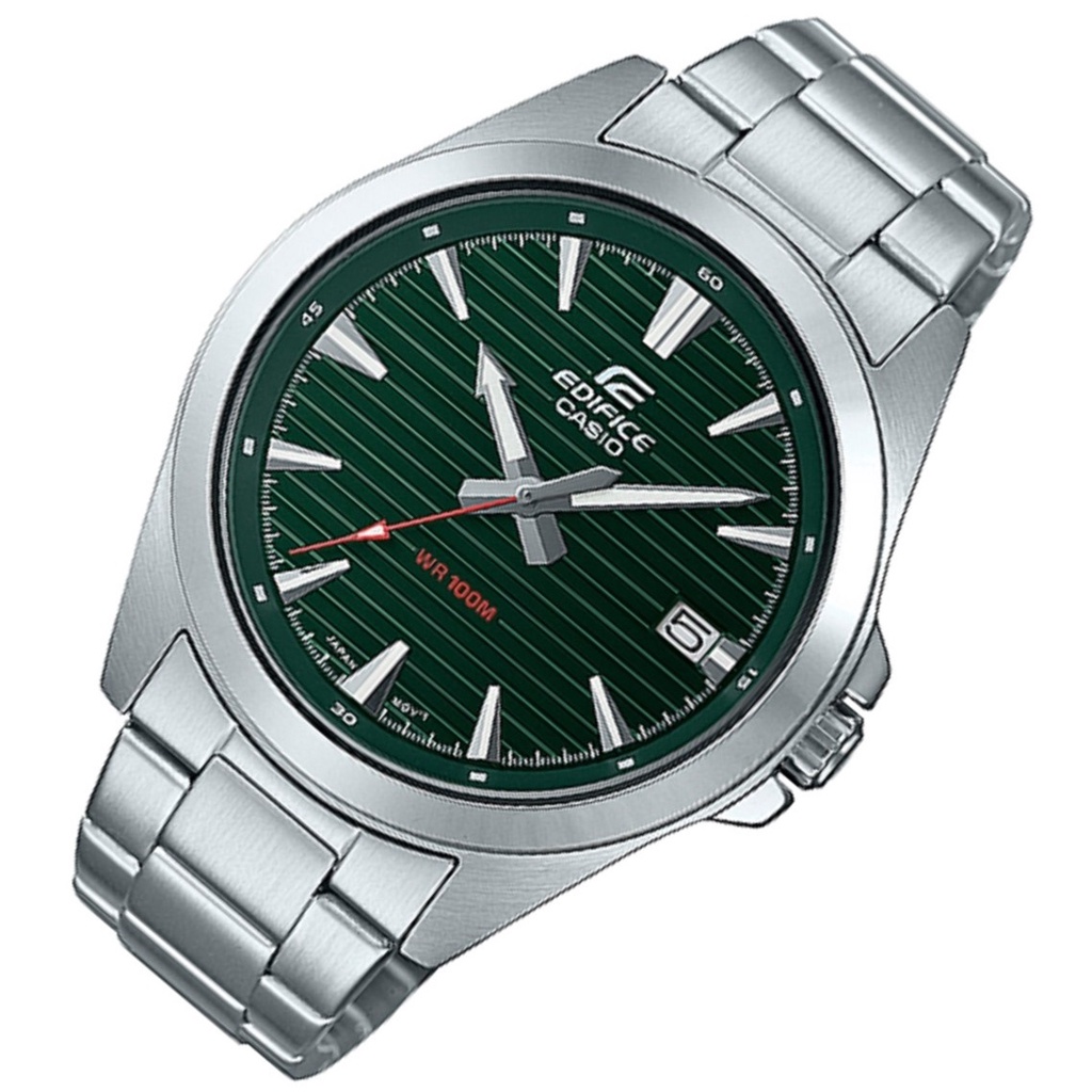 Casio Edifice EFV-140D-3A Stainless Steel Strap Watch For Men | Shopee ...