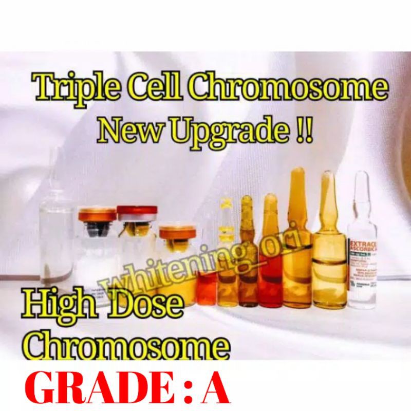 PUTIH Triple Cell Chromosome/Chromosome/Artist whitening Infusion ...