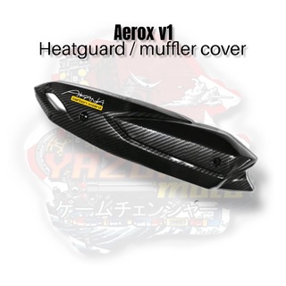 NEW!! Aerox v1 front fender , garnish, crank case, airbox cover, park l ...