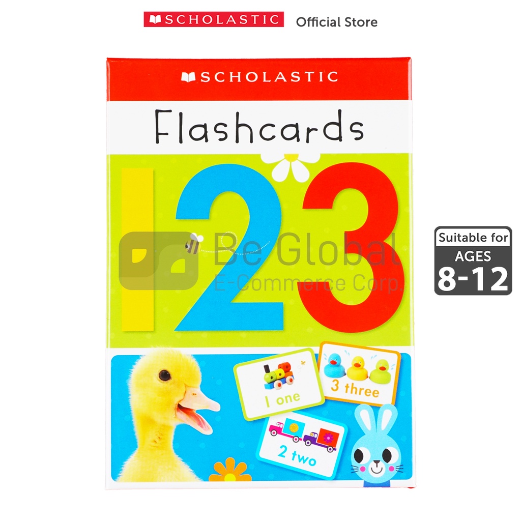 Scholastic : Scholastic Early Learners: 123 Flashcards (ISBN ...