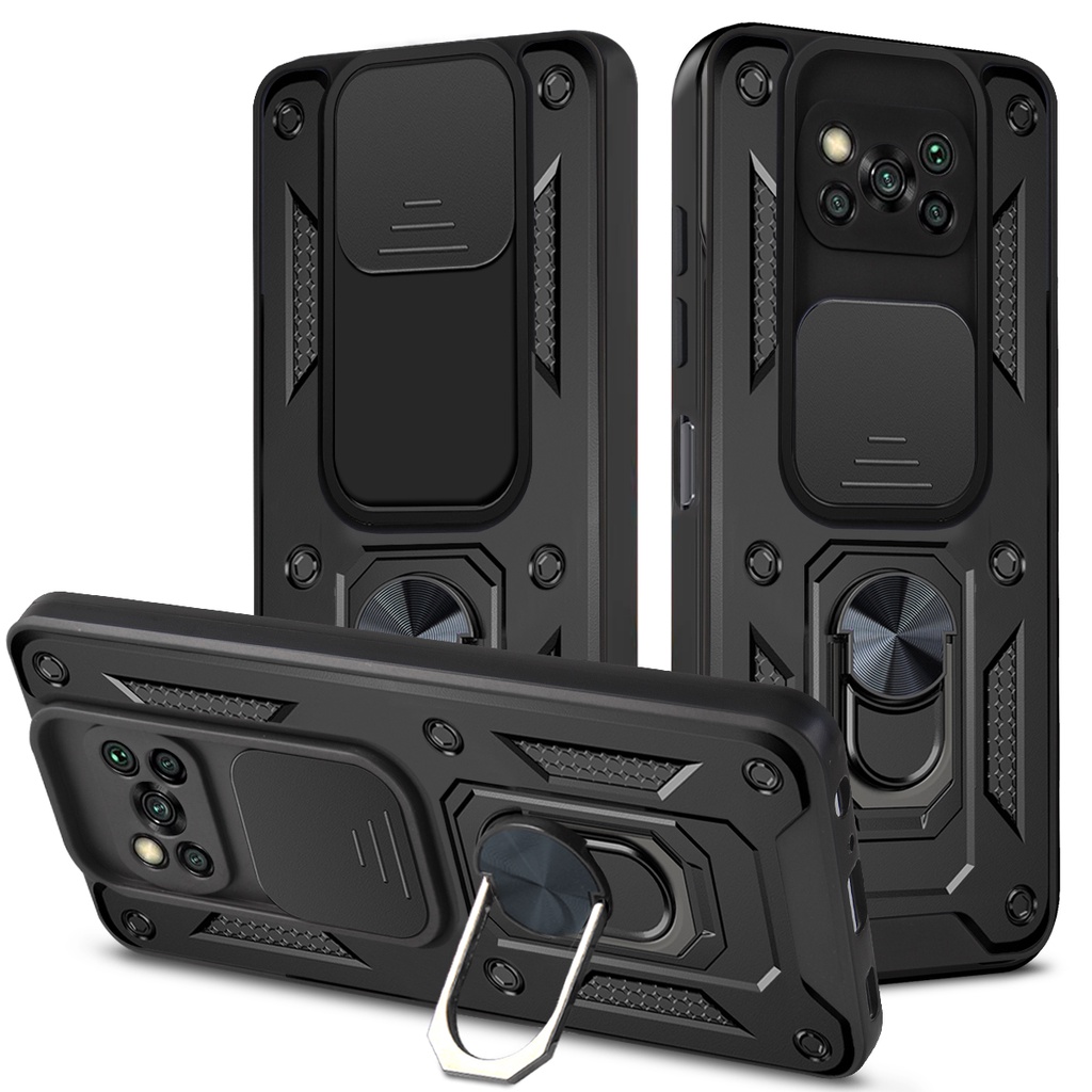 Shockproof Armor Case Xiaomi Poco C3 F3 X3 GT M3 Pro NFC Casing Car ...