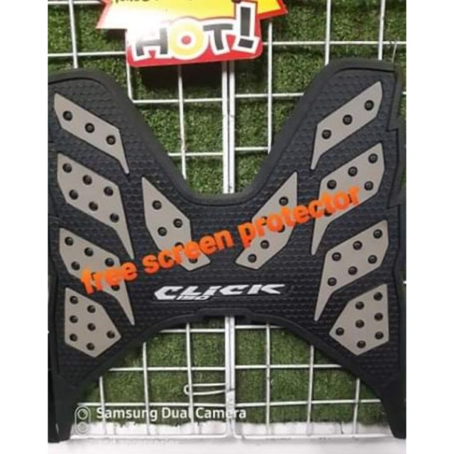 Honda Click 125 and 150 heavy duty rubber matting. Color gray. | Shopee ...