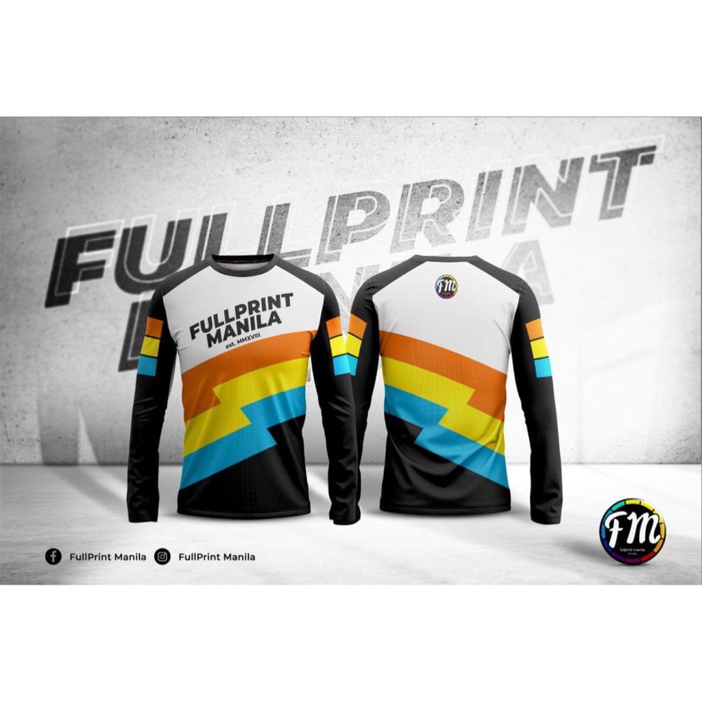 FM 009 FULLPRINT RIDING JERSEY FULL SUBLIMATION | Shopee Philippines