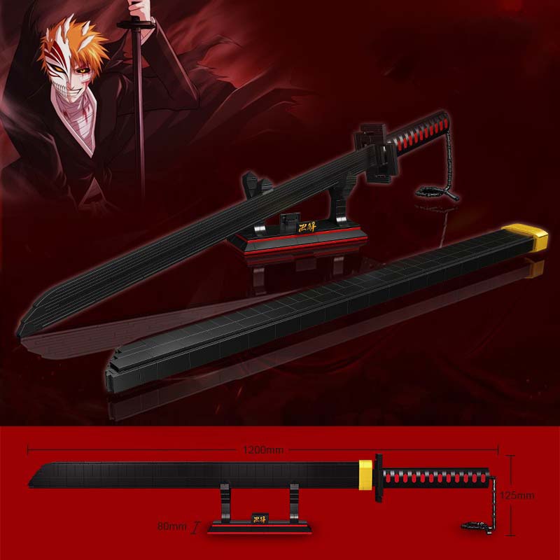 Roronoa Zoro Yamato Rengoku Kyoujurou Nichirin Building Blocks ONE ...