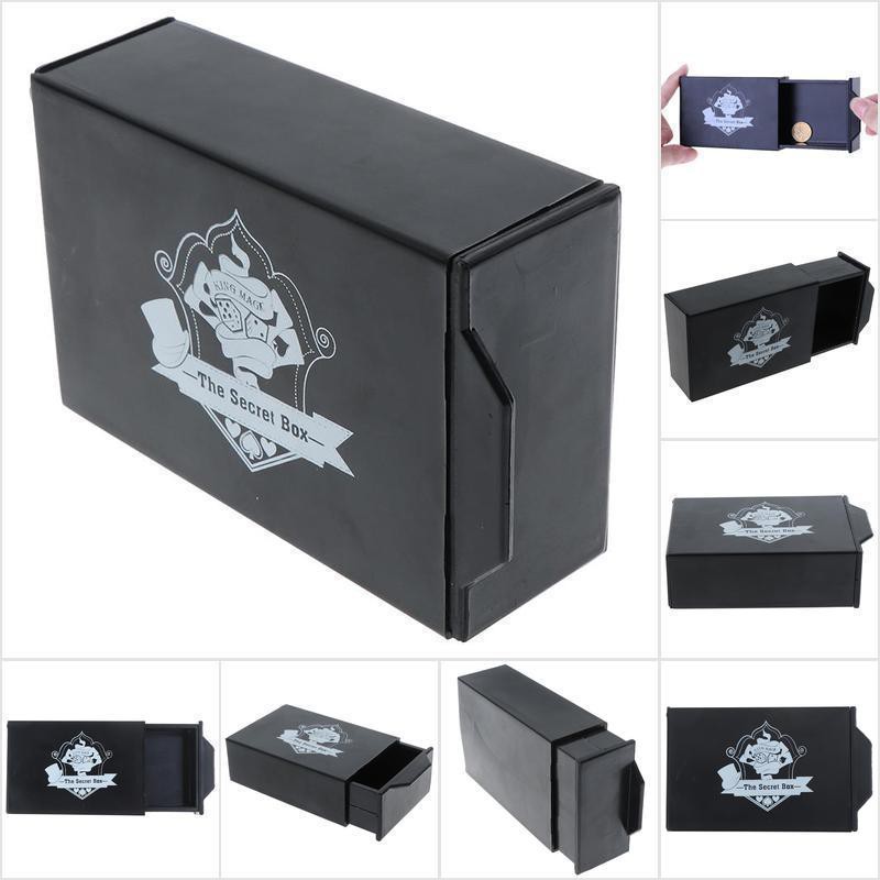 WMPH Cool Magic Black Box Vanished Box Puzzle Box Magic Tricks Surprise ...