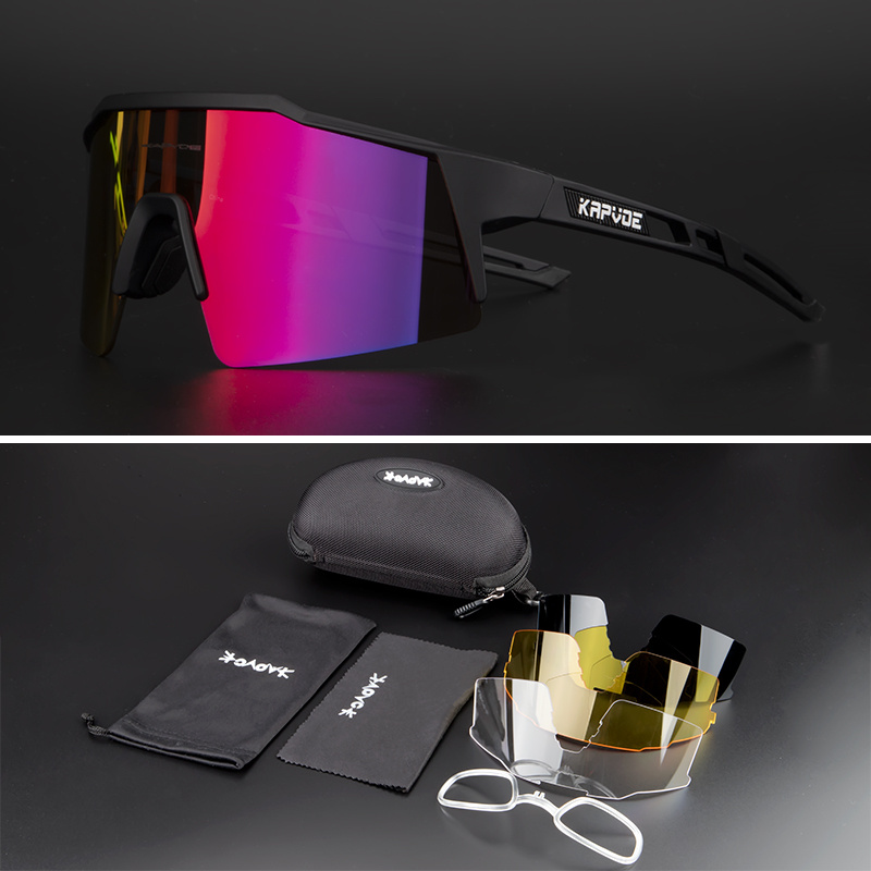 Kapvoe Cycling Glasses Outdoor Sports Goggles Bike Shade Bicycle ...
