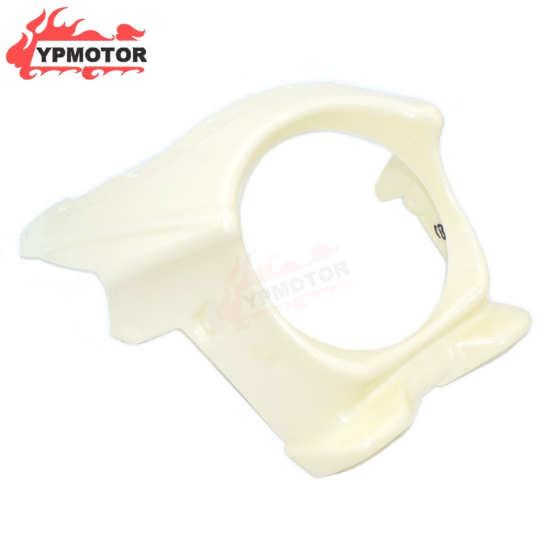 Refit Steet Bike Modified Front Headlight Headlamp Cowl Cover Fairing ...