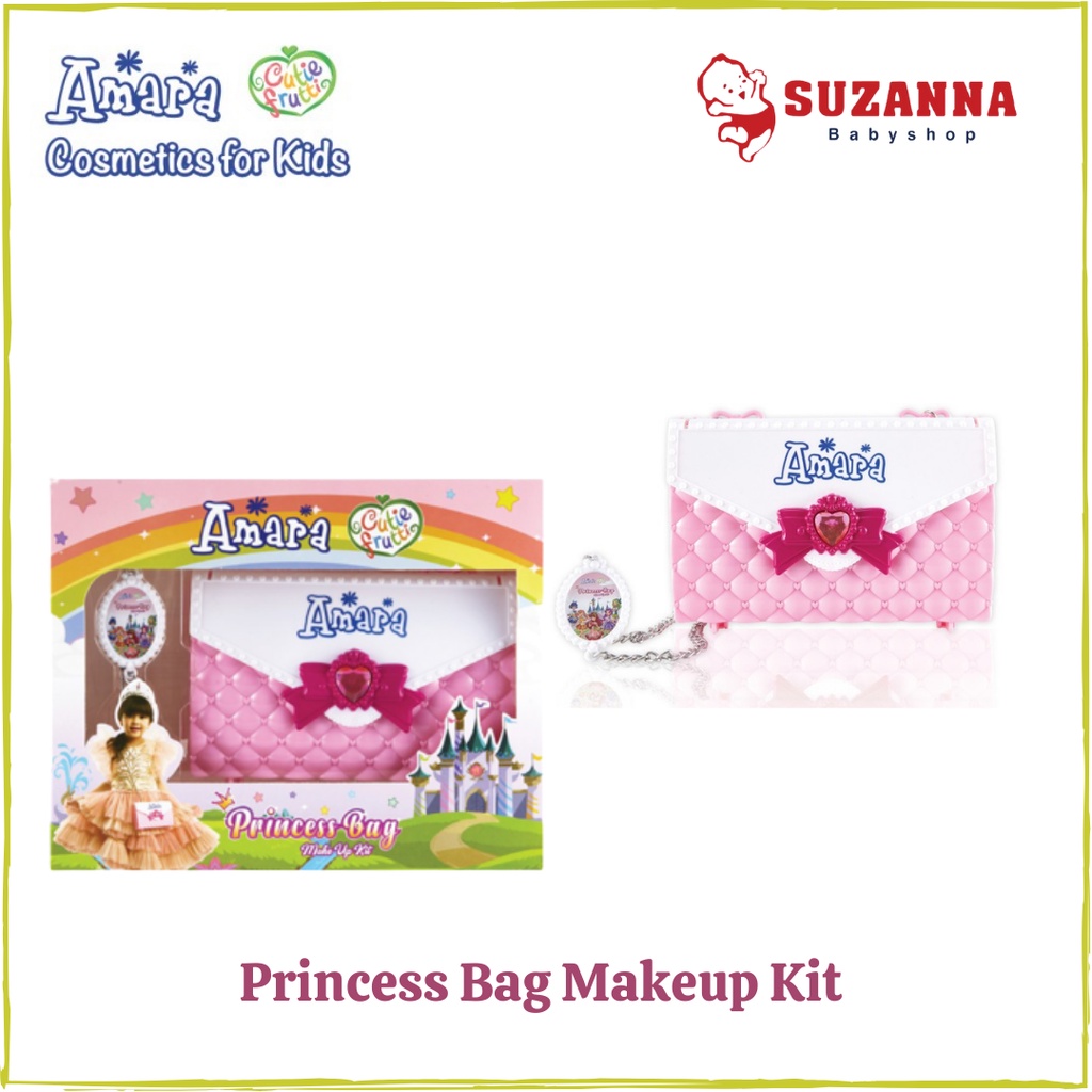 Amara Princess Bag Make Up Kit / Kids Makeup Toys | Shopee Philippines