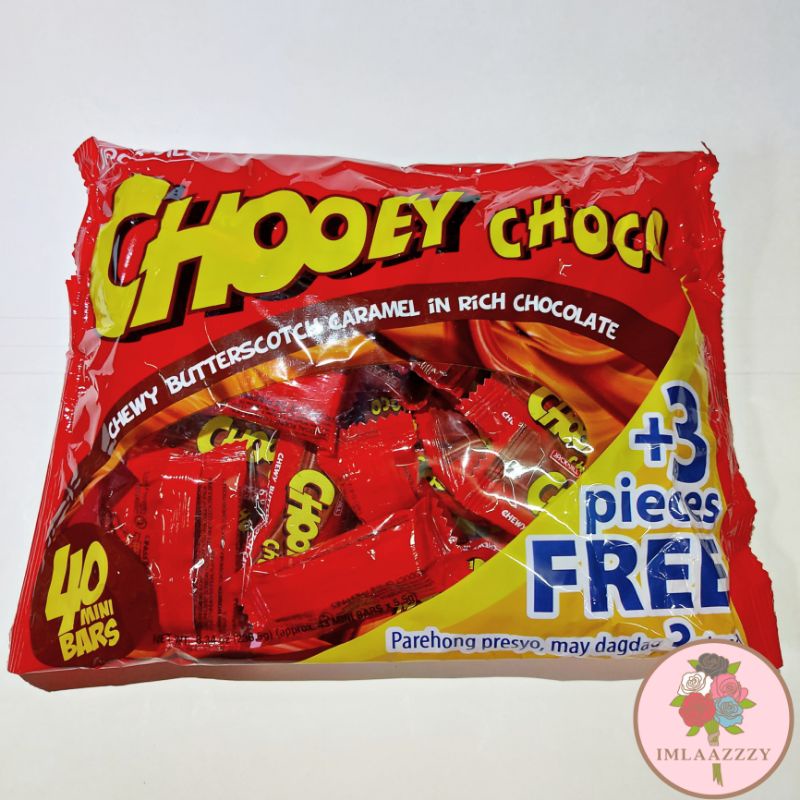 Chooey choco 40 mini bars | Shopee Philippines